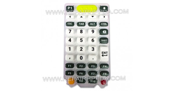 38-Key Keypad Replacement for Zebra All MC3400, MC3450 series