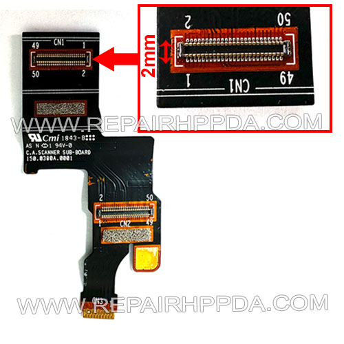 Scanner Flex Cable ( SE4750-SR, SE4750-MR ) Replacement for Zebra TC72 ...